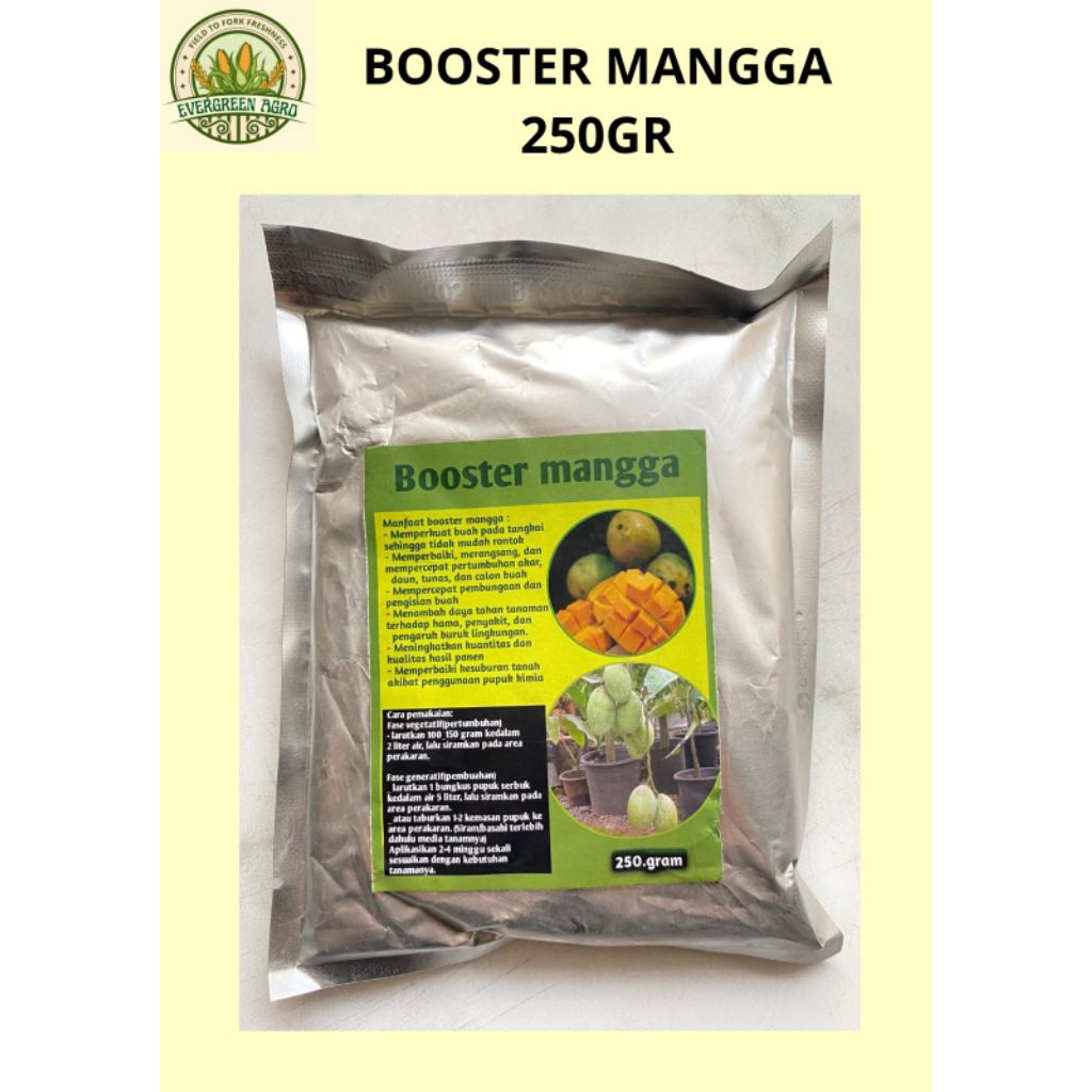 Jual PUPUK BOOSTER MANGGA 250GR ASLI ORIGINAL | Shopee Indonesia