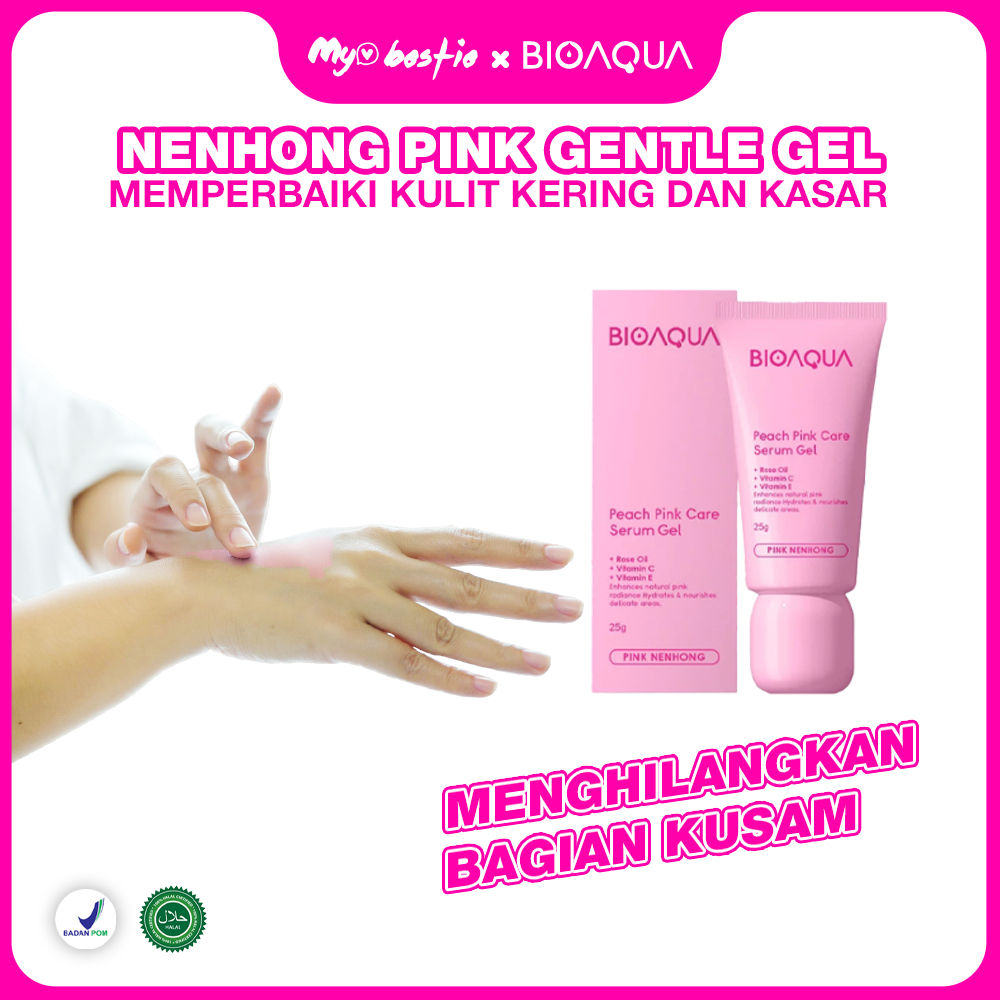 Jual [My Bestie Official] BIOAQUA Nenhong Pink Gentle Gel 25gr ...