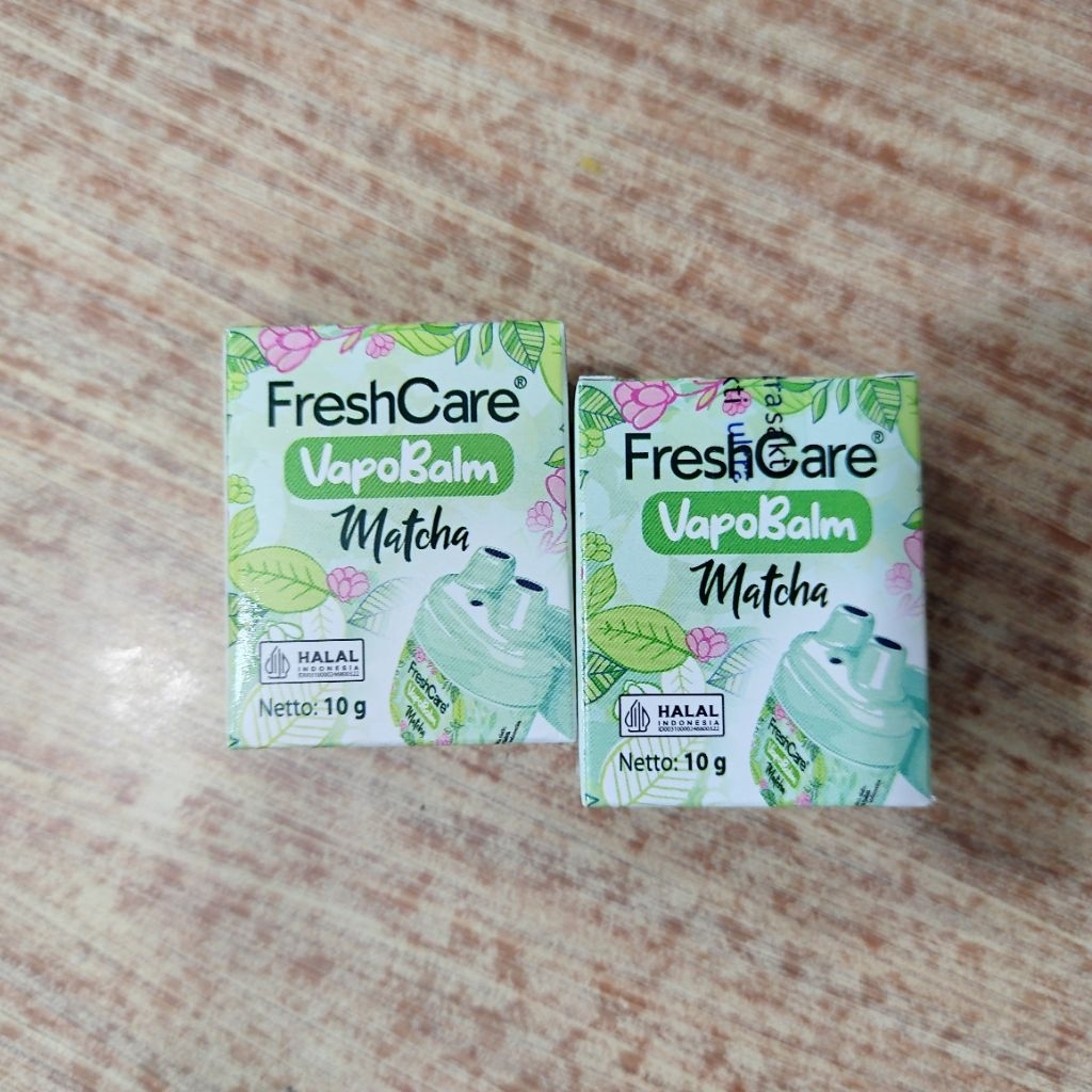Jual FreshCare VapoBalm Matcha 10 gr / Balsem & Inhaler | Shopee Indonesia