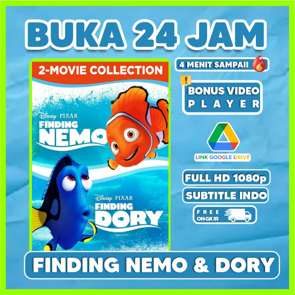 Jual Finding Nemo & Dory [2003-2016] Hanya 3k Finding Nemo Complete 1 ...