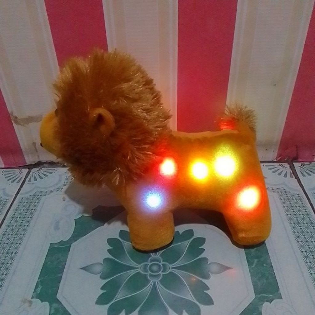 Jual BONEKA SINGA LED TINGGI 20 CM MURAH DAN BAGUS | Shopee Indonesia