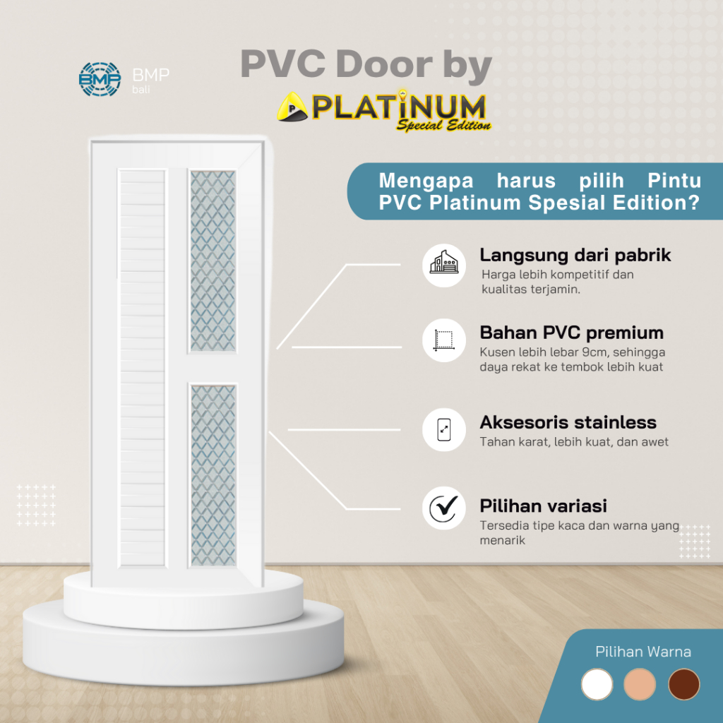 Jual PINTU PVC PINTU PLATINUM SPECIAL EDITION - PINTU KAMAR MANDI PVC ...