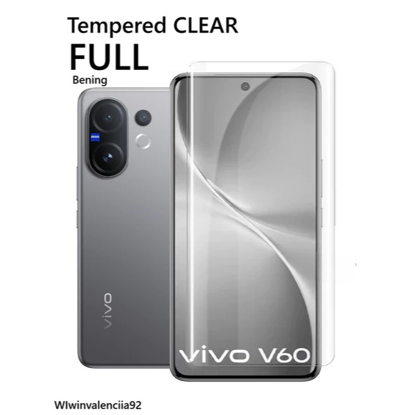 Jual A - TEMPRED Glass FULL BENING VIVO V60 / V60 Lite Tempered Kaca ...