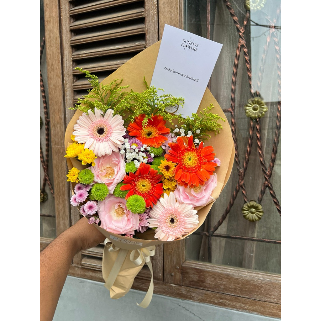 Jual Thumbelina Bouquet - Buket Thumbelina - Buket wisuda - Bouquet Murah BISA DADAKAN SUNKISS ...