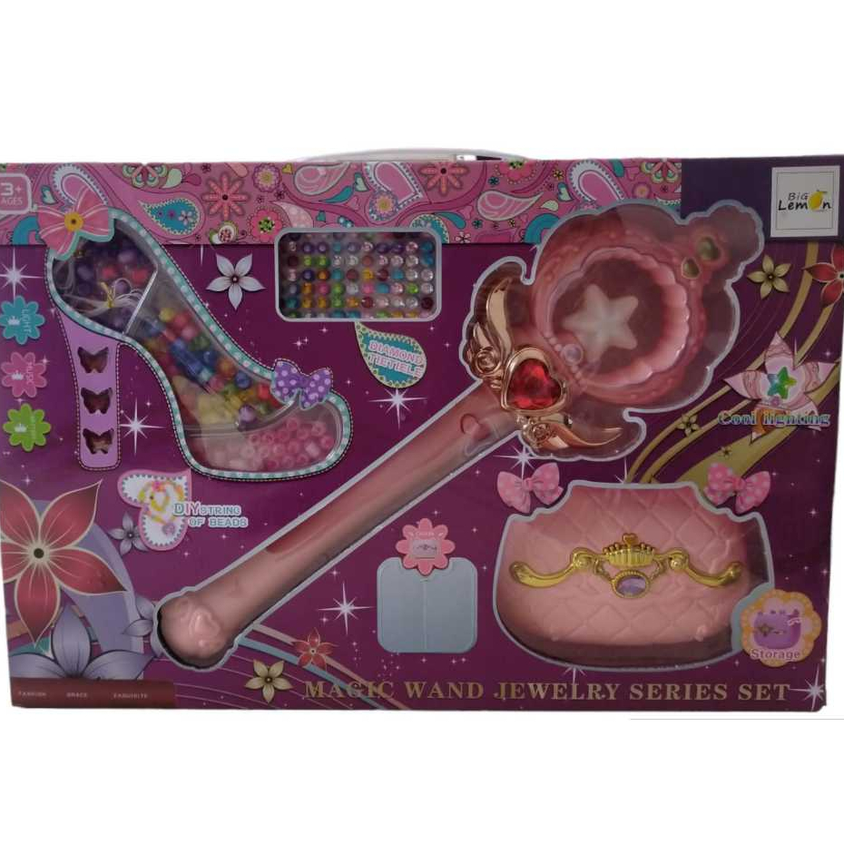 Jual Mainan Anak Magic Wand Jewelry Series Set Accessories Original ...