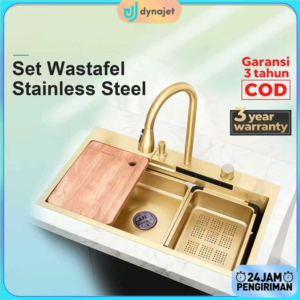 Jual Stainless Steel Kitchen Sink - Modern Design Paket: Bak Cuci ...