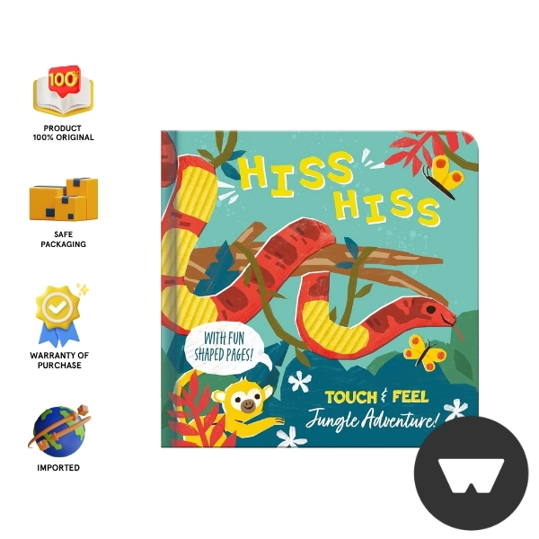 Jual Npp Uk - Touch And Feel Board Book With Shaped Pages Hiss, Hiss ...
