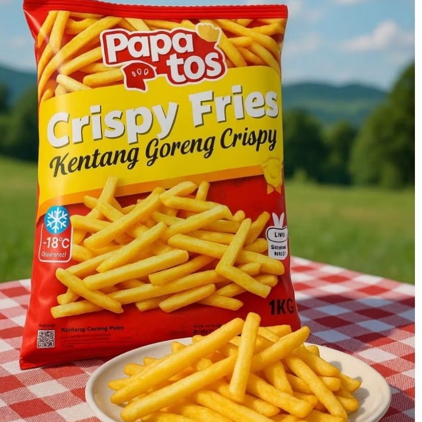 Jual papatos kentang goreng crispy 1 kg | Shopee Indonesia