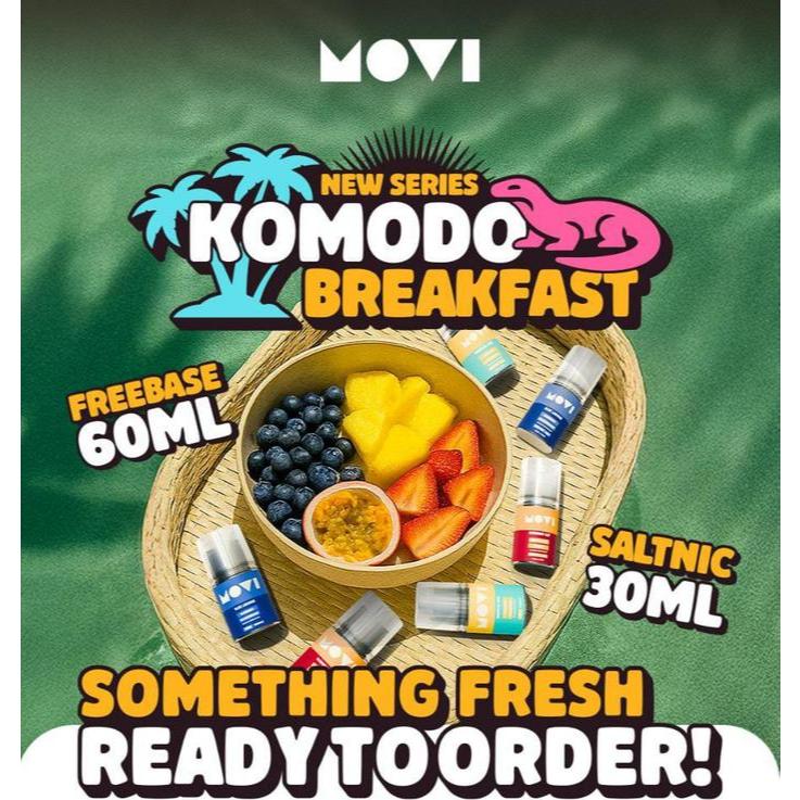 Jual [SALT] KOMODO BREAKFAST BLUE LAGOON BLUEBERRY BLACKCURRANT 30ML ...