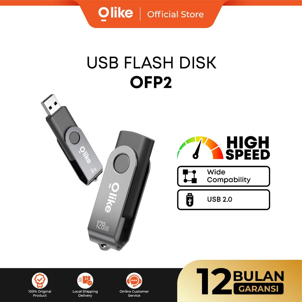 Jual OLIKE Flash Disk USB OFP2 High Speed Write & Read Up to 25 mbps ...
