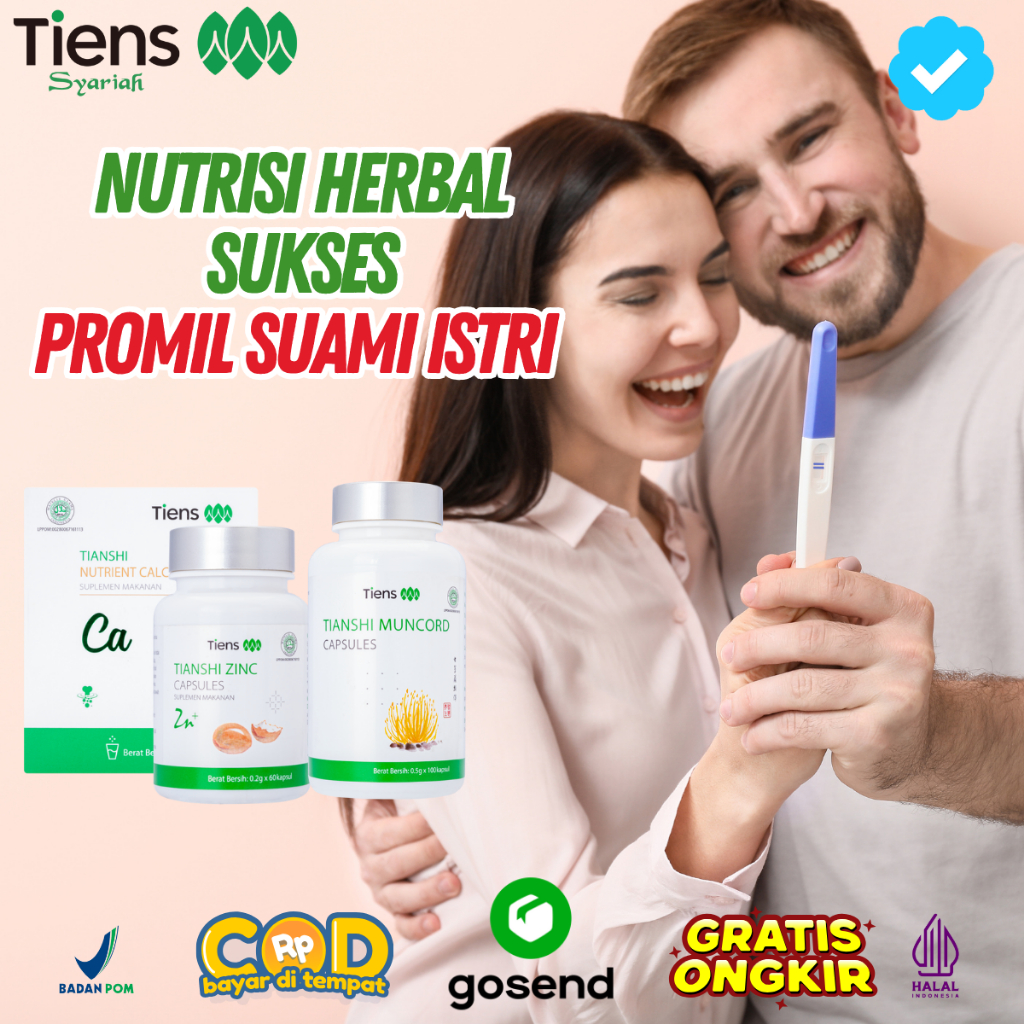 Jual Tiens Tcm Herbal China Paket Promil Program Hamil Kesuburan Pria ...