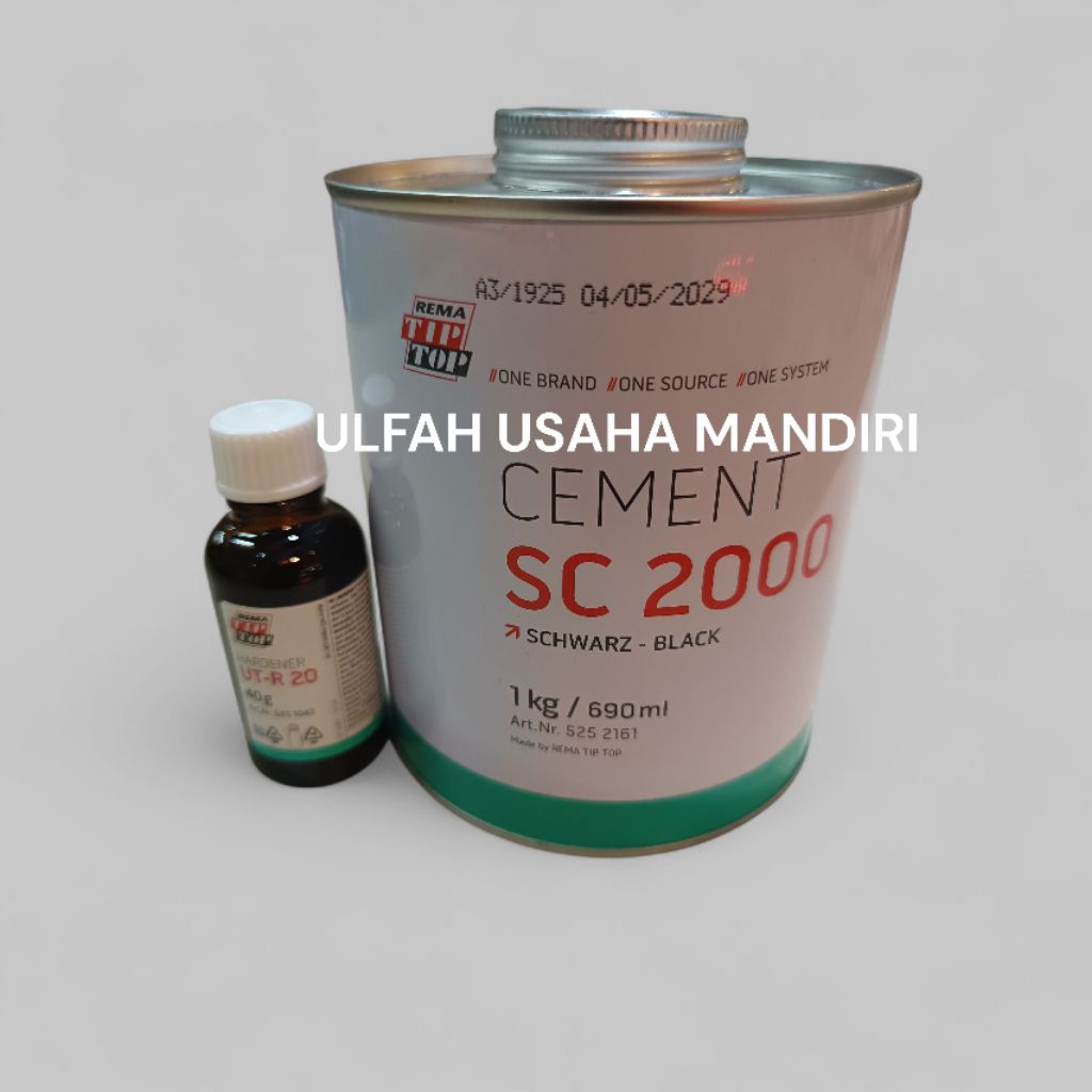 Jual Lem Conveyor Cemen SC 2000 Rema Tip Top + Hardener | Shopee Indonesia
