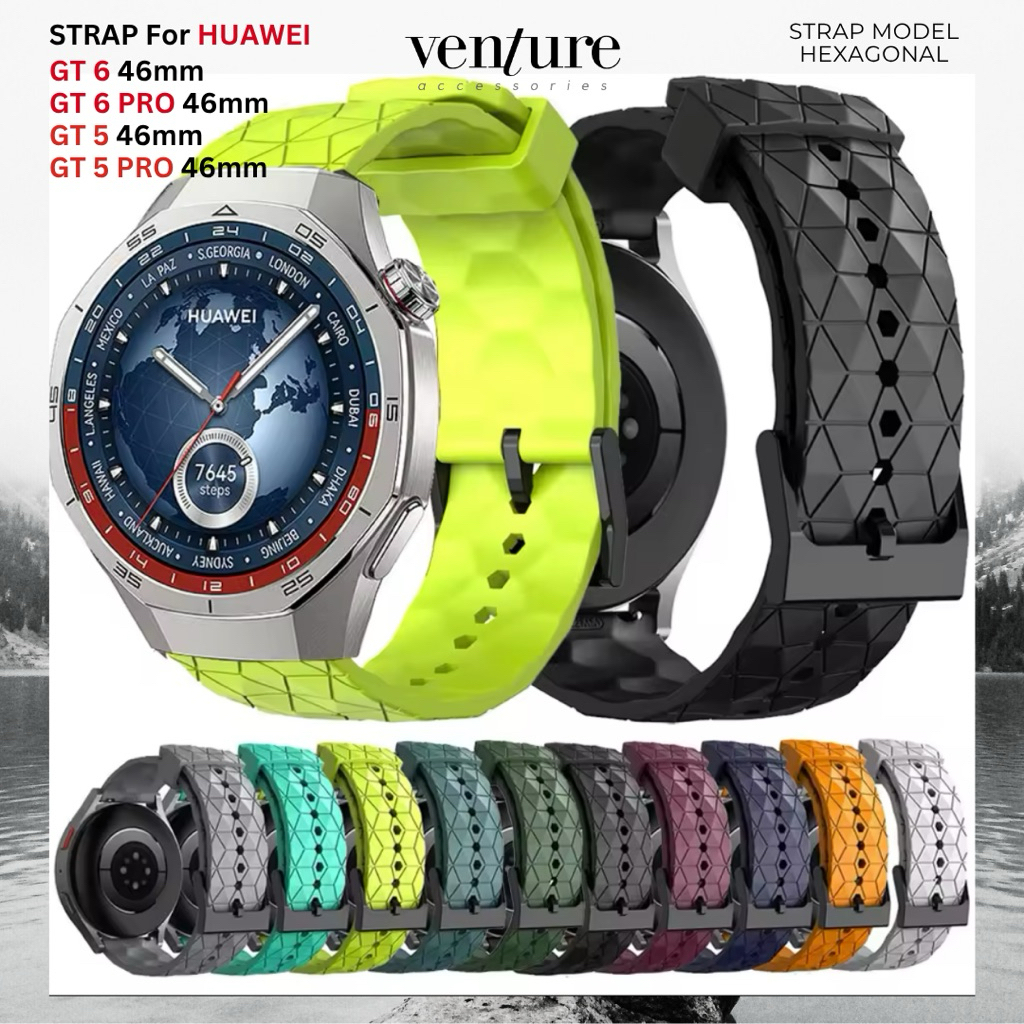 Jual STRAP TALI JAM HUAWEI WATCH GT 6 46MM GT 6 PRO WATCH GT 5 46MM GT ...