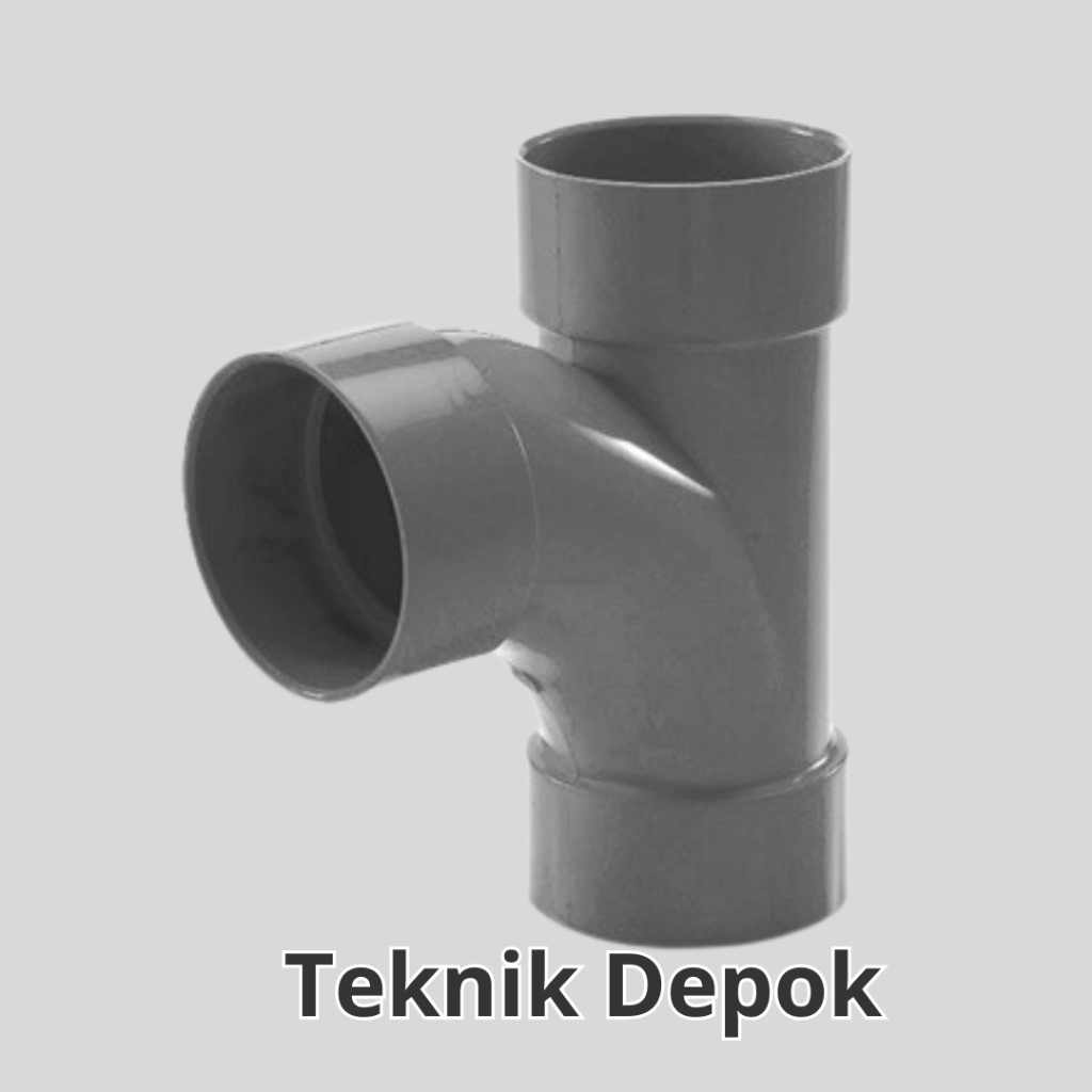 Jual Large Radius Tee D 4 inch Rucika Sambungan Pipa Paralon Rucika ...