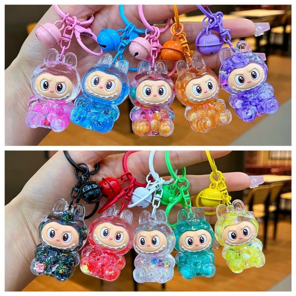 Jual Gantungan Kunci Labubu Manik-manik Warna-warni Populer Akrilik ...
