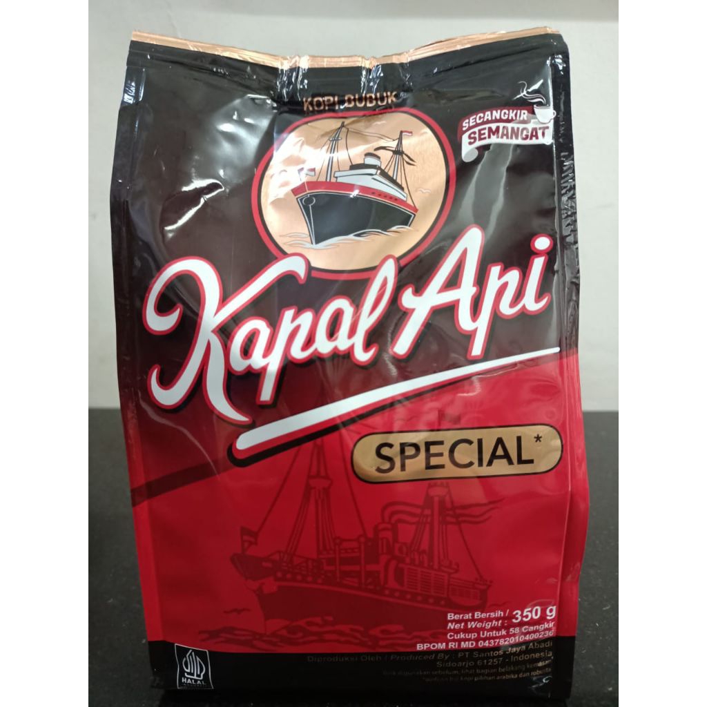 Jual KOPI KAPAL API SPECIAL (powder) 350 gram | Shopee Indonesia