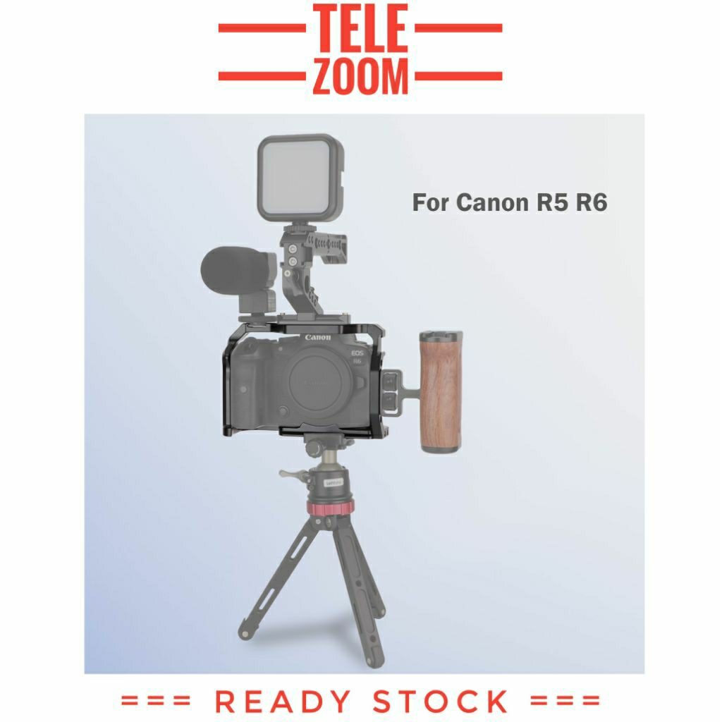Jual Cage Rig Canon EOS R5 R6 R5ii R6ii Frame Video Bracket Grip Braket ...