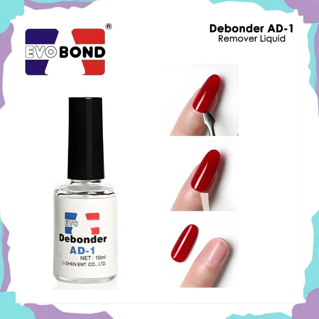 Jual EVA Debonder AD-1 Nail Art Remover Cairan Pembersih Lem Kuku Kutek ...