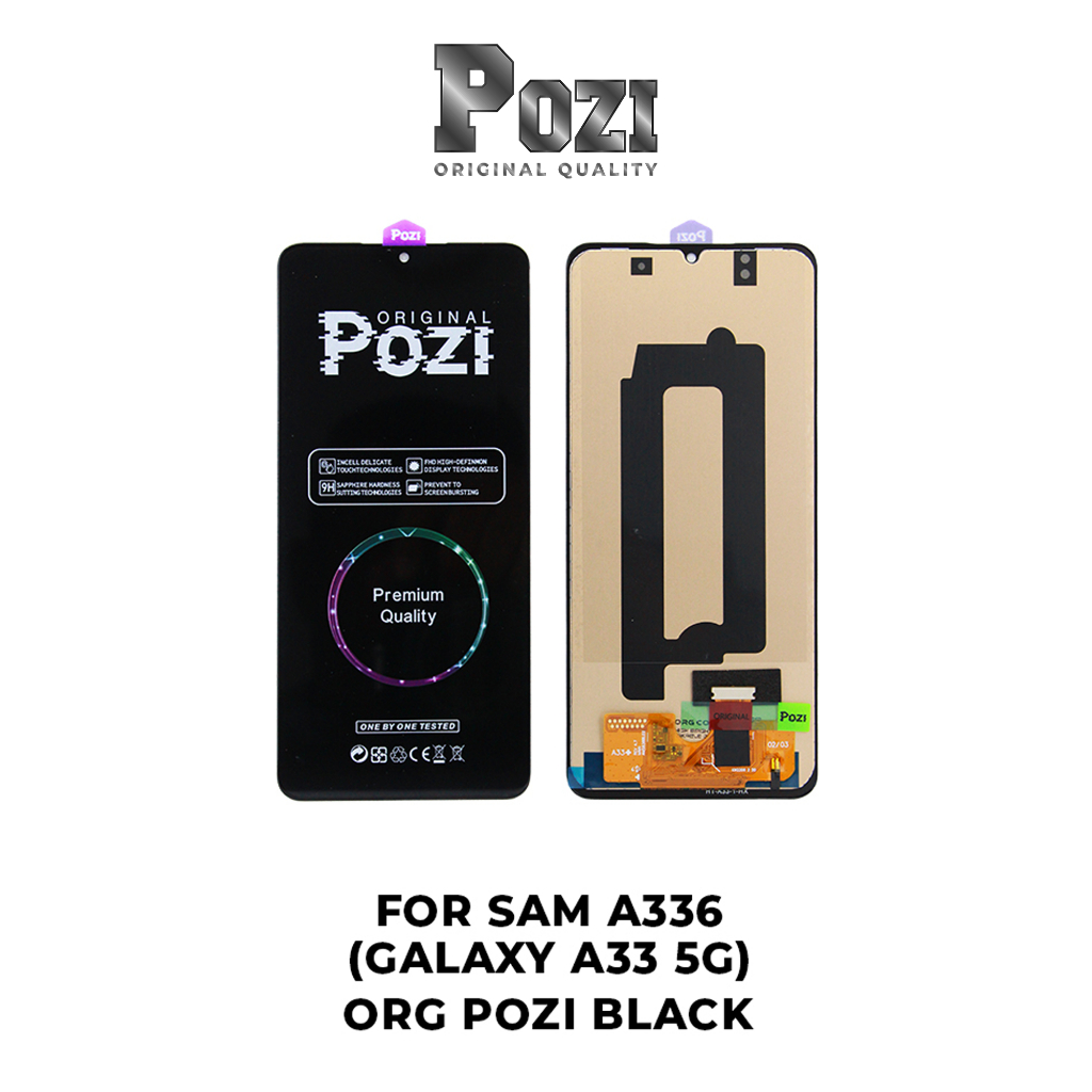Jual LCD TOUCHSCREEN SAMSUNG A336 (GALAXY A33 5G) BLACK ORG - POZI ...