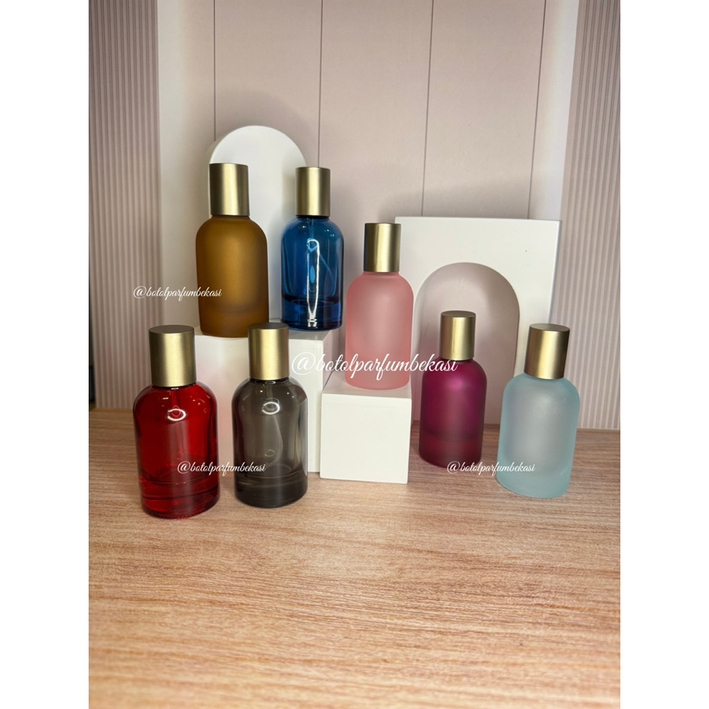 Jual BOTOL PARFUM (BOTOL DAN TUTUP LLB) 30ML BOTOL PARFUM WARNA SEMI ...