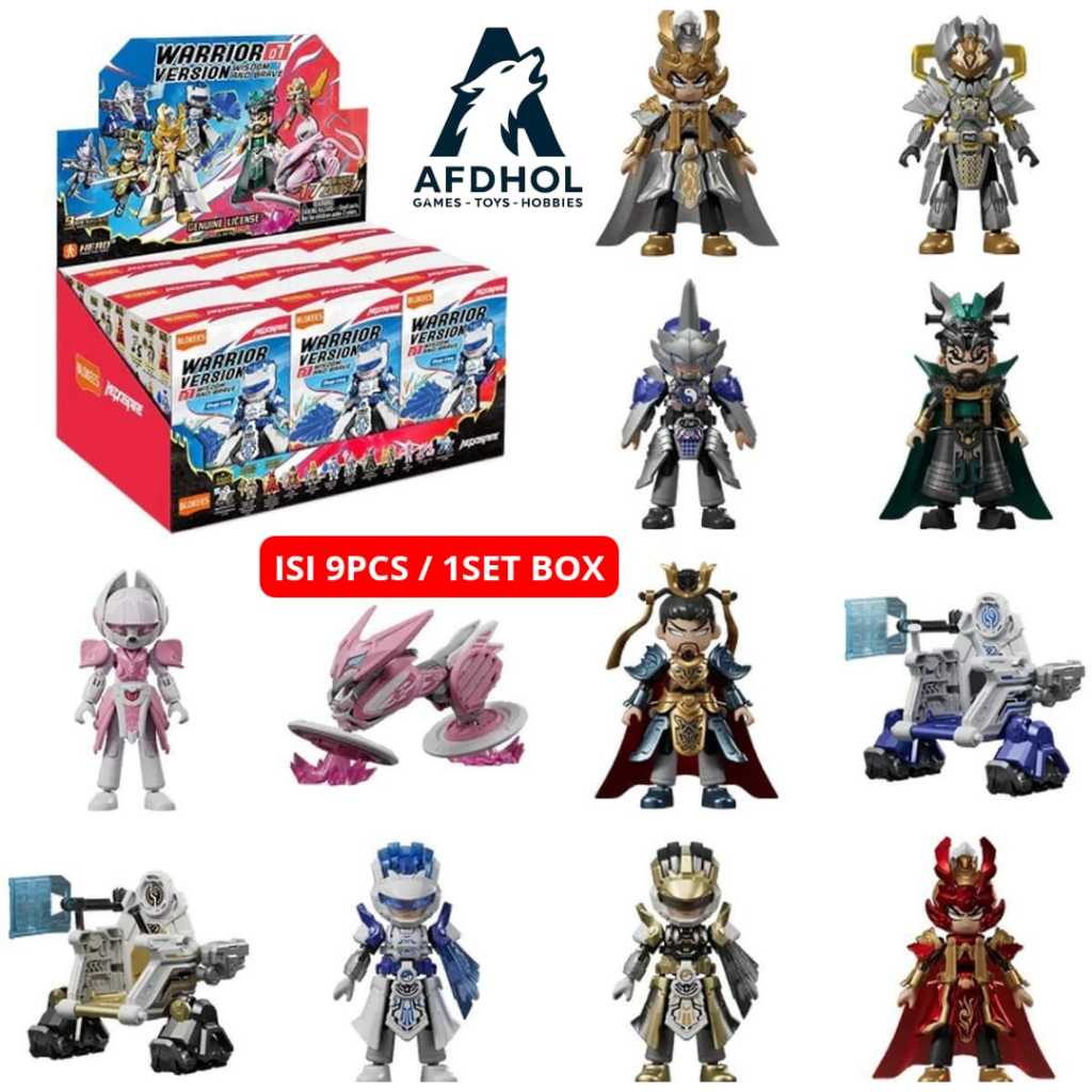 Jual BLOKEES HERO SPIRE GVT 07 WISDOM AND BRAVE GVT07 HERO INFINITY ...