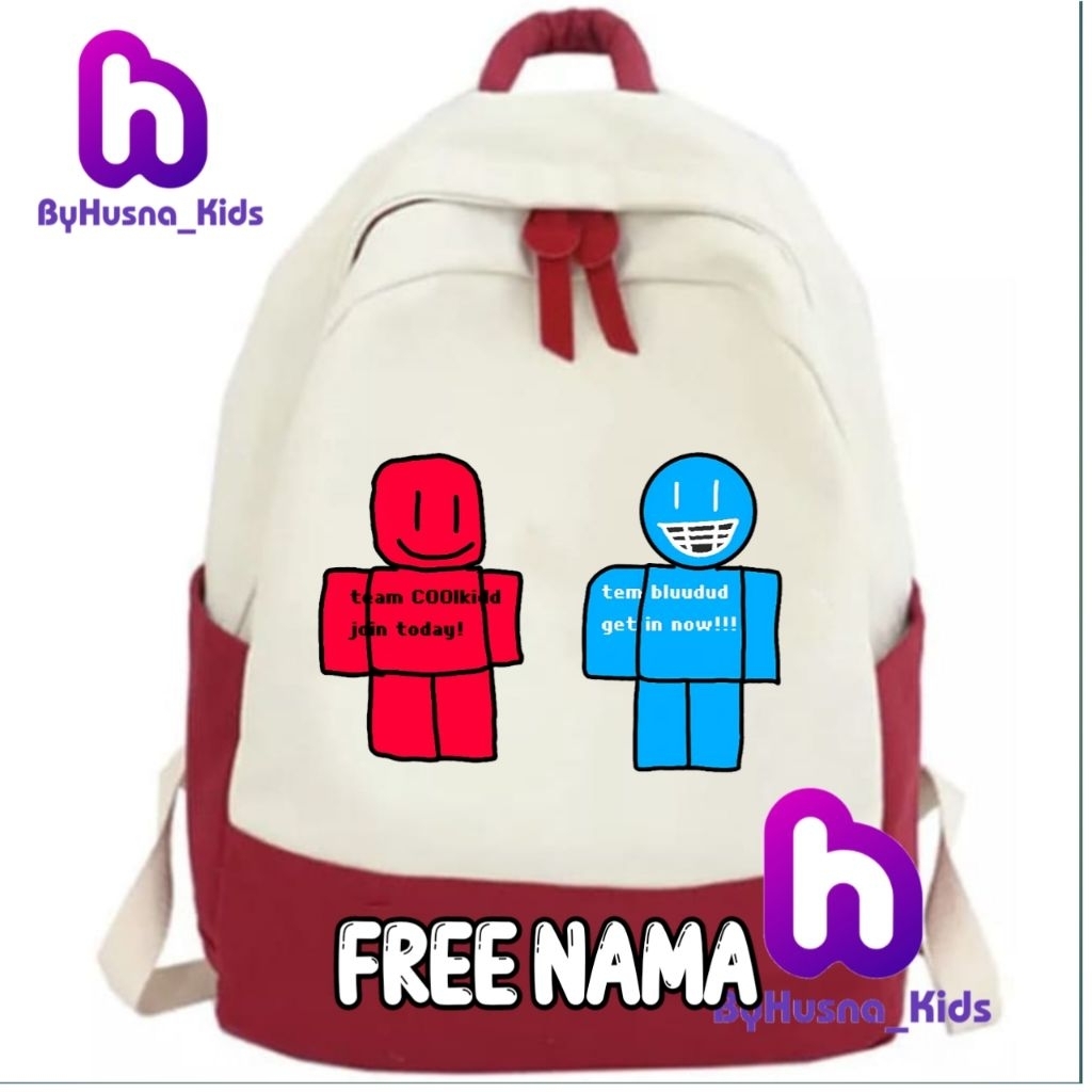 Jual TAS RANSEL ANAK ROBLOX C00LKIDD X TEM BLUUDUD COOLKIDD MILESTONE 4 ...