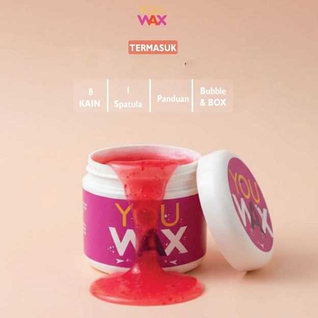 Jual ORIGINAL YOU WAX PINK 450ml cabut bulu sugaR waxing HAIR REMOVAL ...