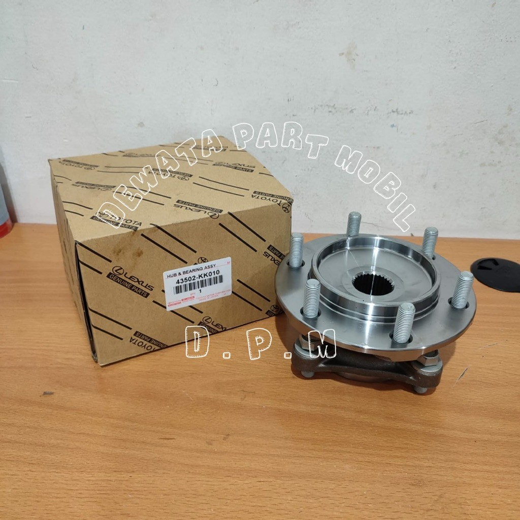 Jual WHEEL HUB ASAY NAP RODA DEPAN TOYOTA HILUX REVO 43502-KK010 ...