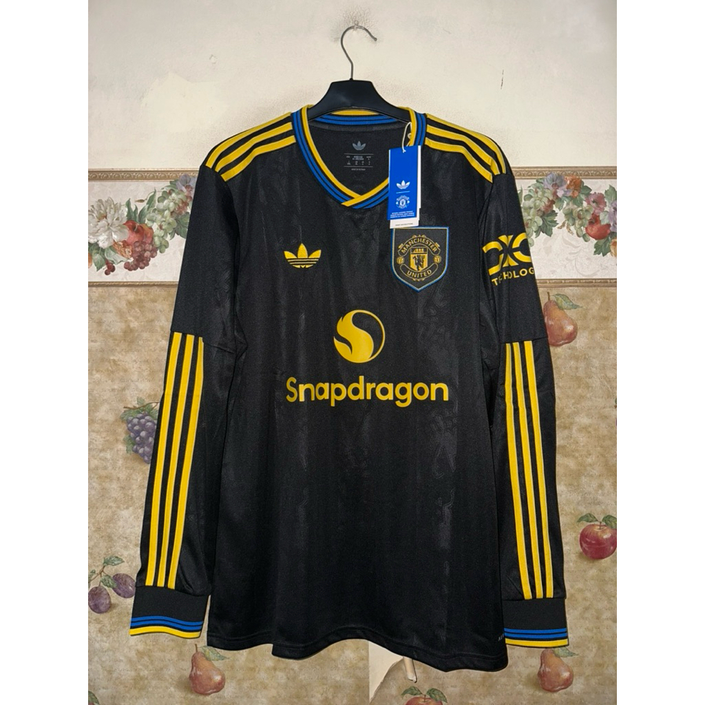 Jual jersey manchester united third 2025-26 LS original adidas | Shopee ...