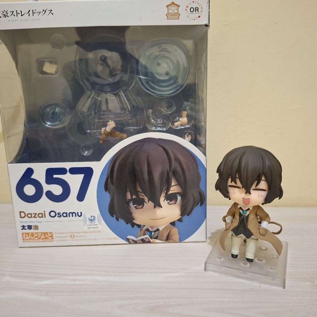 Jual Dazai Osamu Nendoroid / Nendo 657 BSD Bungou Stary Dogs | Shopee ...