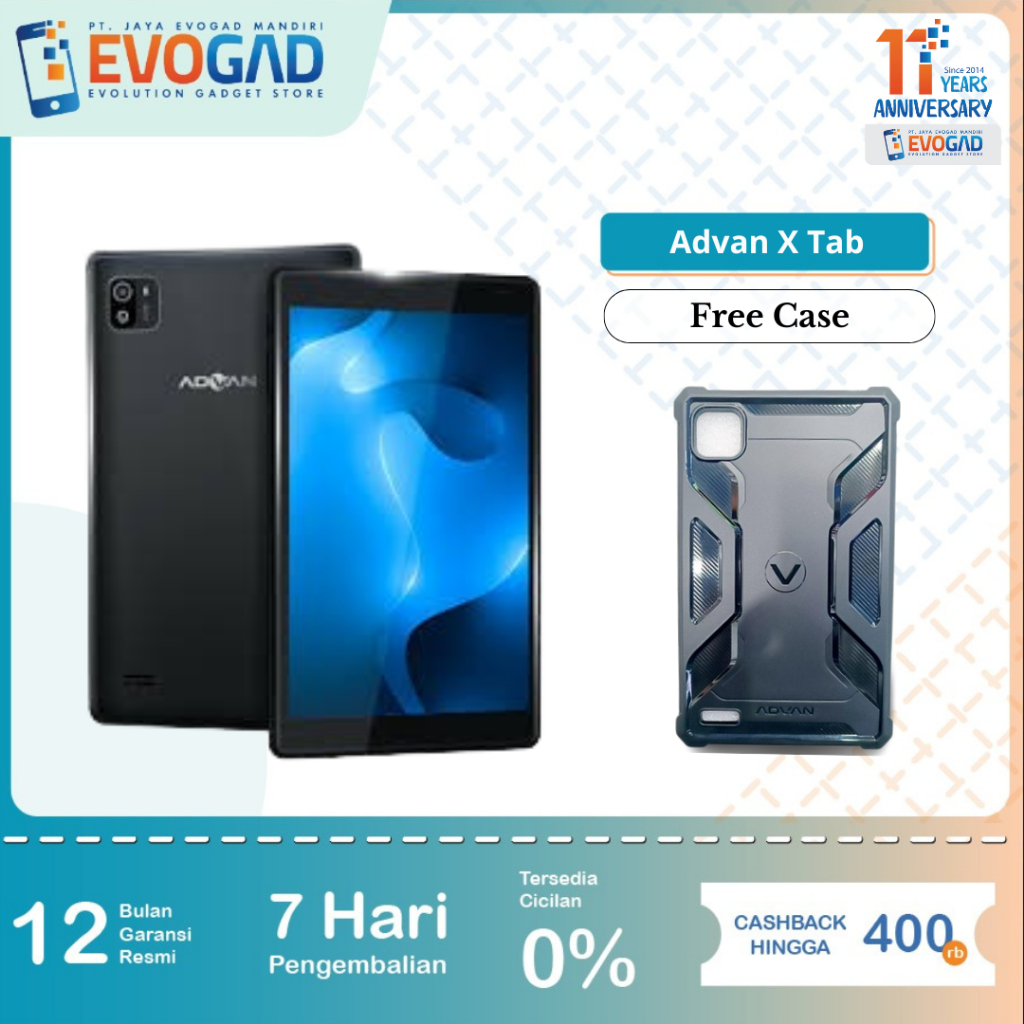 Jual ADVAN XTAB 4/64 GB 8 Inci Quadcore T310 Android 13 | Garansi Resmi ...