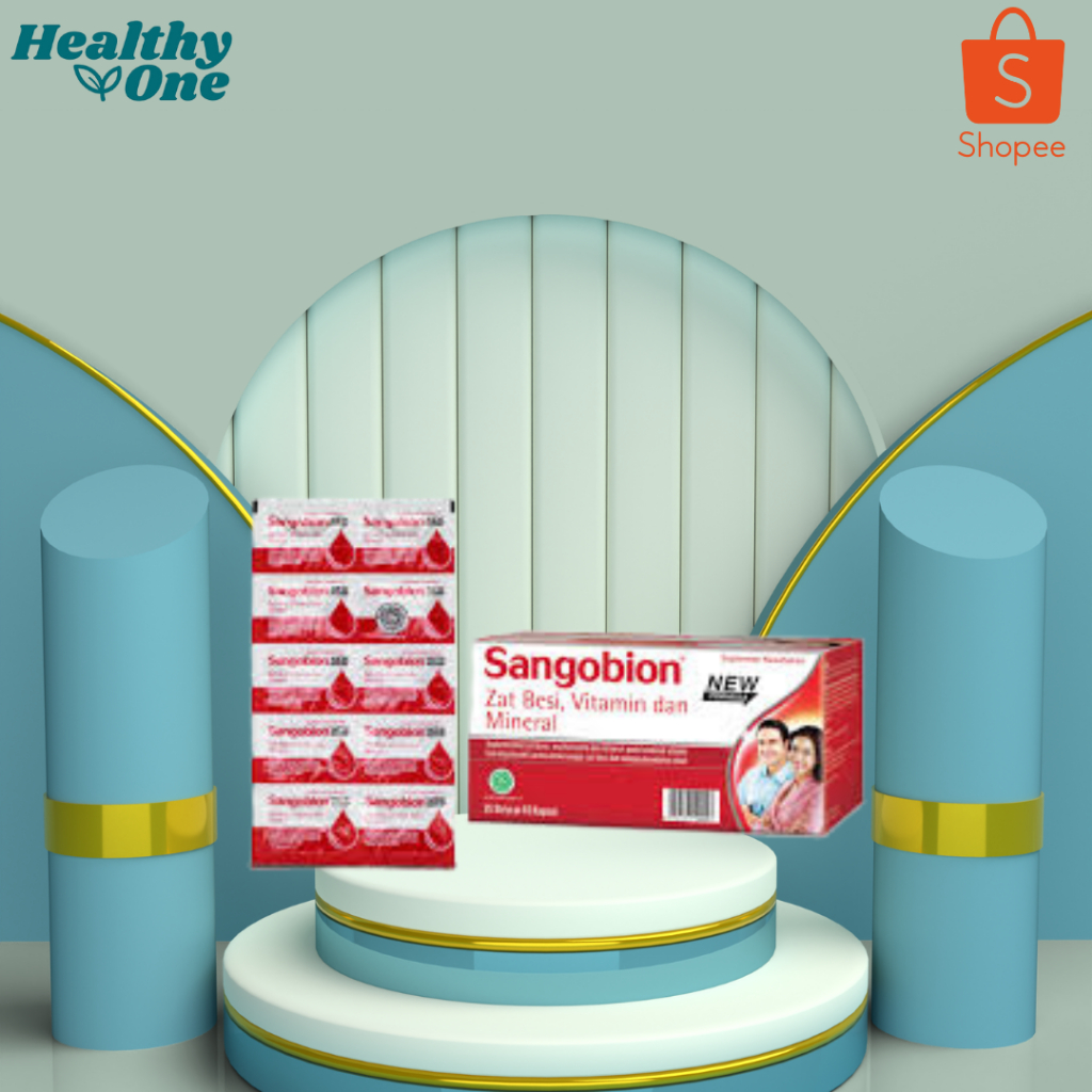 Jual Sangobion 1 Strip Isi 10 Kaplet | Shopee Indonesia