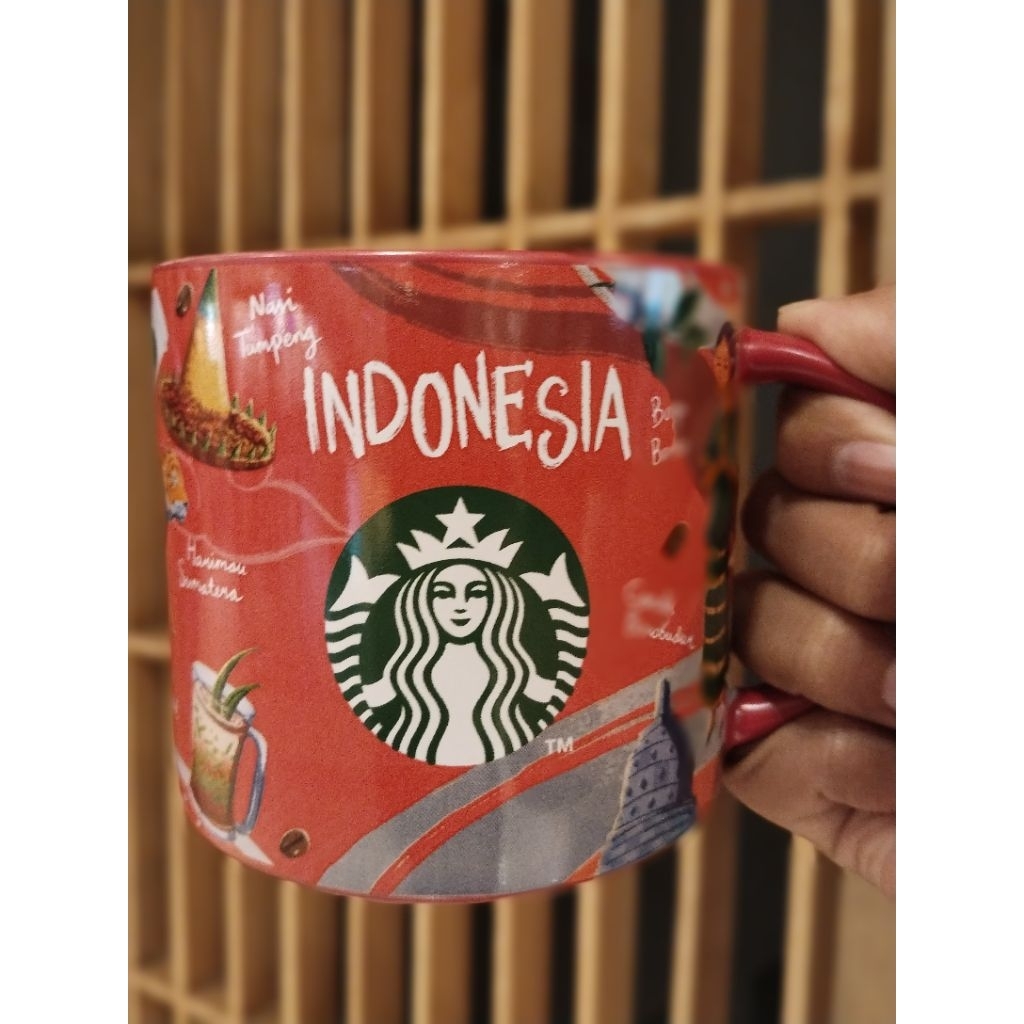 Jual Starbucks City Collection Mug INDONESIA Grande Size 16oz 473ml ...