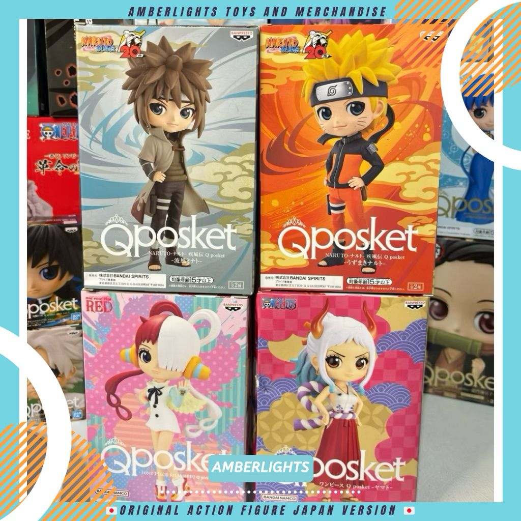 Jual QPOSKET NARUTO SHIPPUDEN - ONE PIECE | Shopee Indonesia