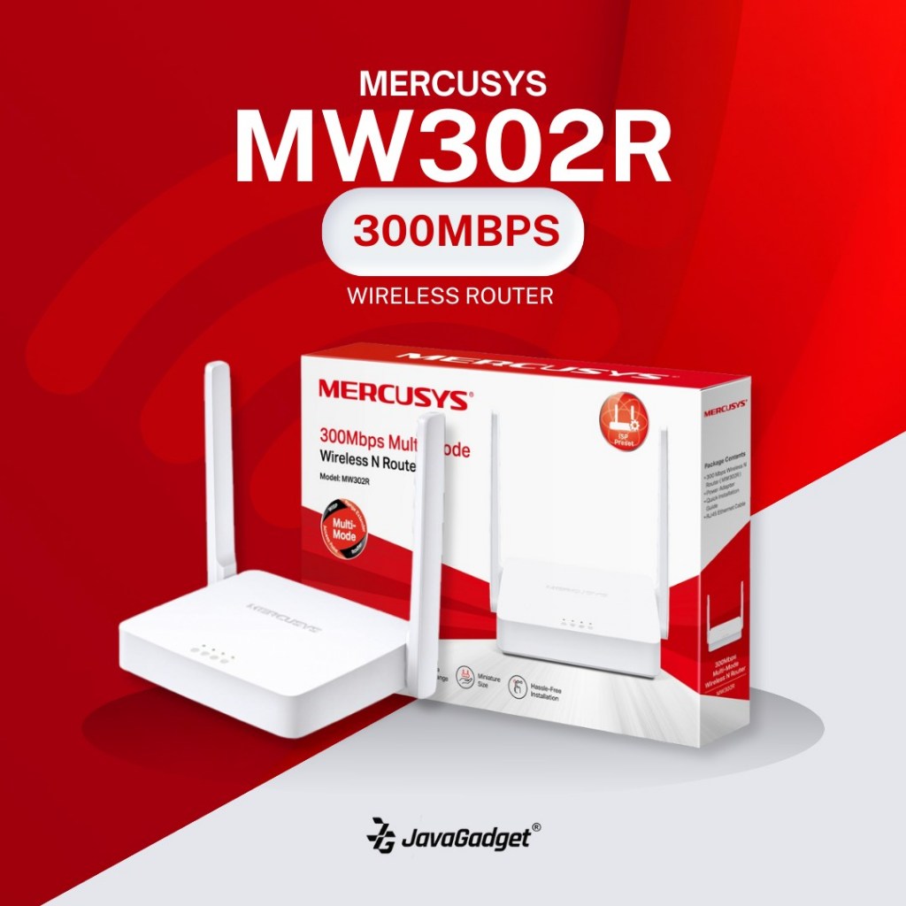 Jual MERCUSYS MW302R 300Mbps Multi-Mode Wireless N Router | Shopee ...