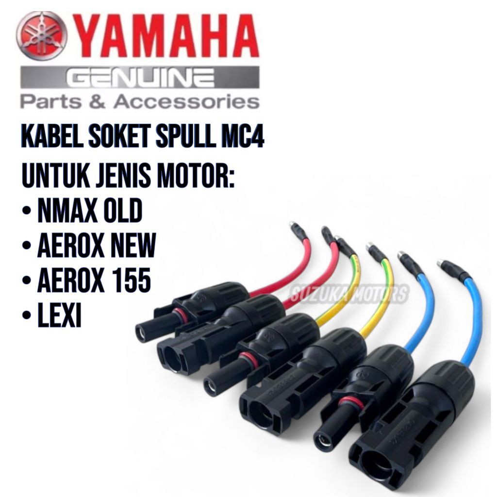 Jual Kabel Socket Soket Spull MC4 Yamaha Nmax Old Lexi Aerox New Aerox ...