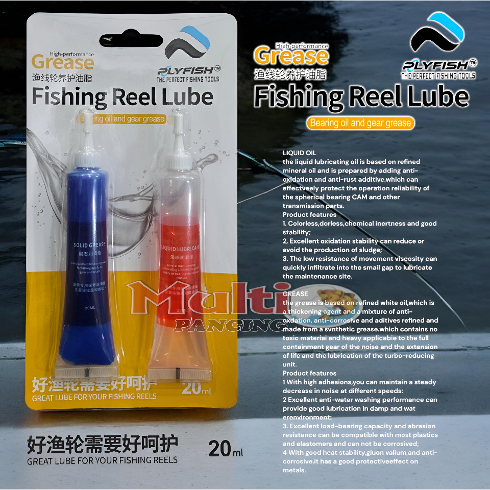 Jual reel lube ply fish (OIL & GREASE) | Shopee Indonesia