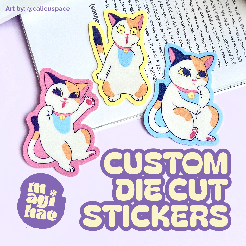 Jual Cetak Die Cut Sticker | Custom Stiker Vinyl Per A4 | Shopee Indonesia