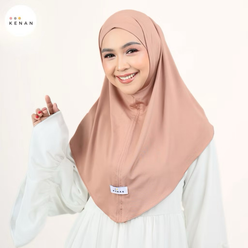 Jual KENAN Clara Hijab Daily Instan Non Pet Size M | Shopee Indonesia