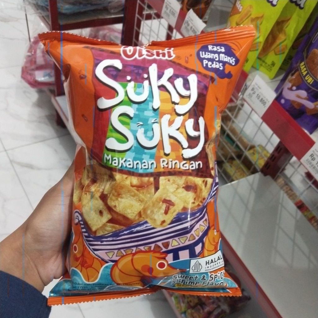 Jual Oishi Suky Suky Sweet&Spicy Shrimp Flavor 60 Gr | Shopee Indonesia