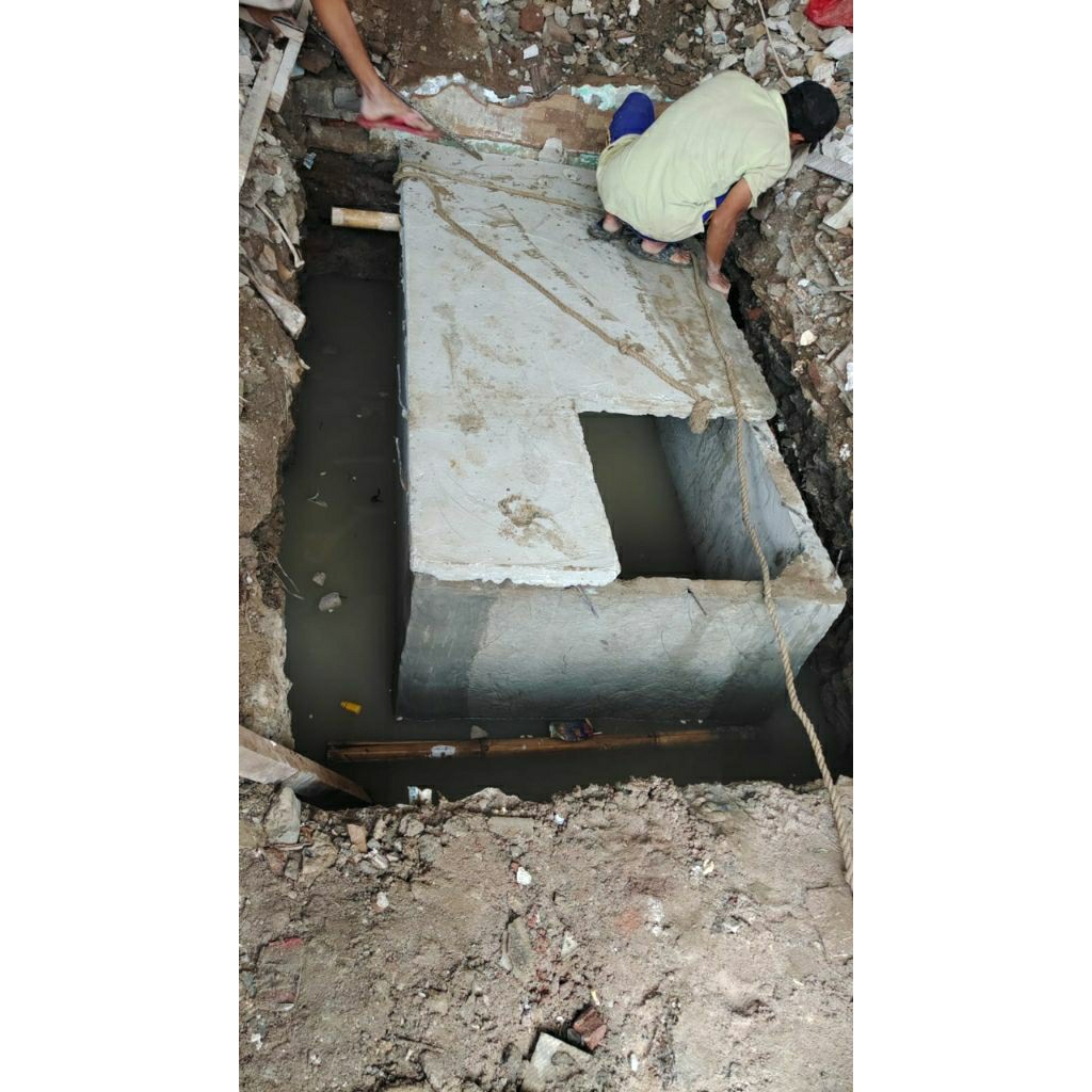 Jual Ground tank 4 m3 / Bak Tanam / Tandon Air Cor / Septictank Beton ...