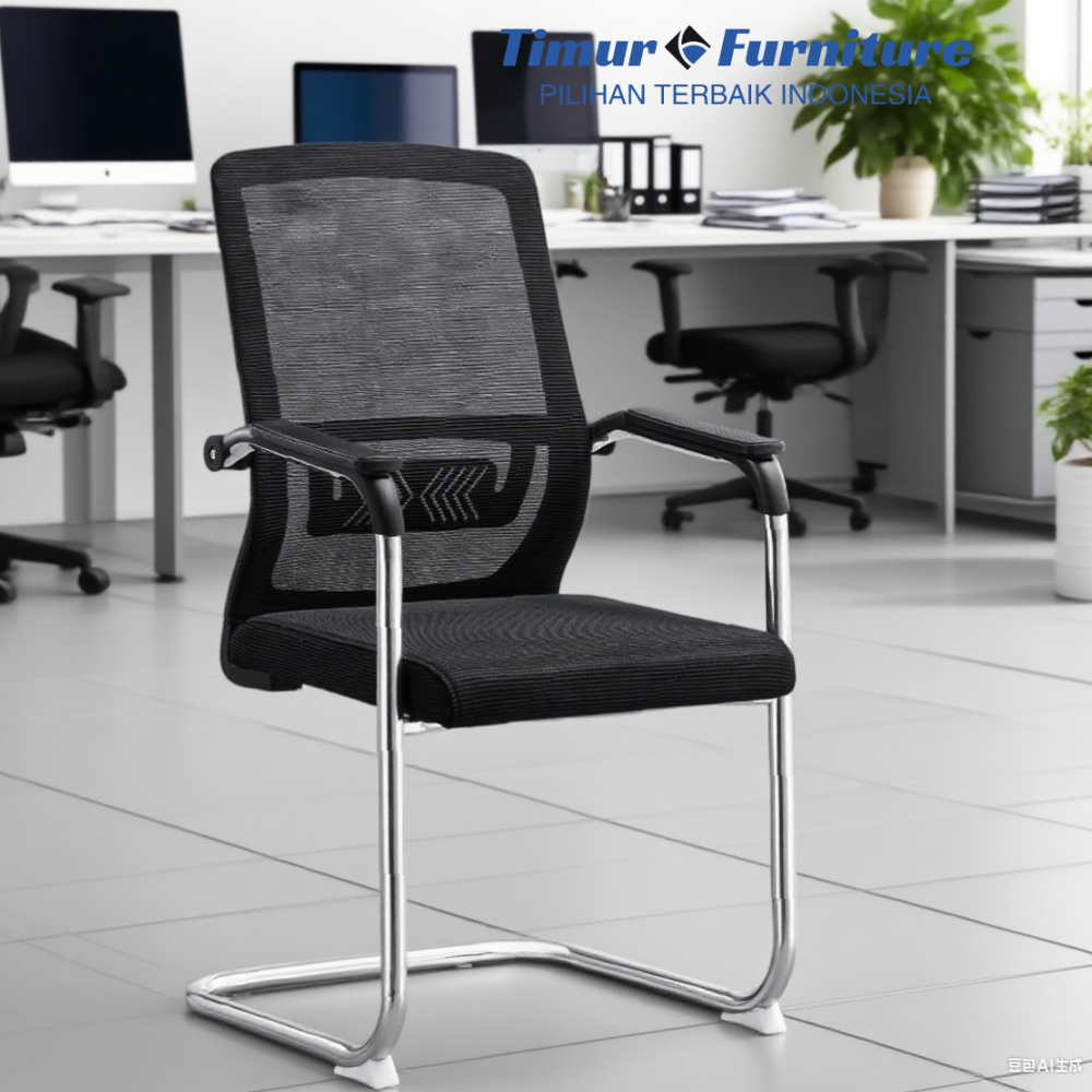 Jual Kursi Kantor Ergonomis Jaring dengan Sandaran Kepala & Kaki Roda ...