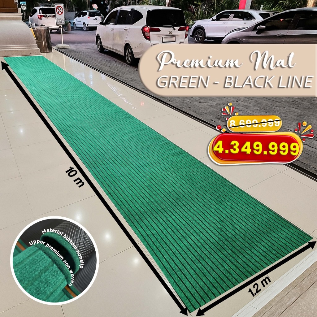 Jual KESET HOTEL PREMIUM 10M x 1,2M KARPET PINTU LOBBY MALL / KESET ...