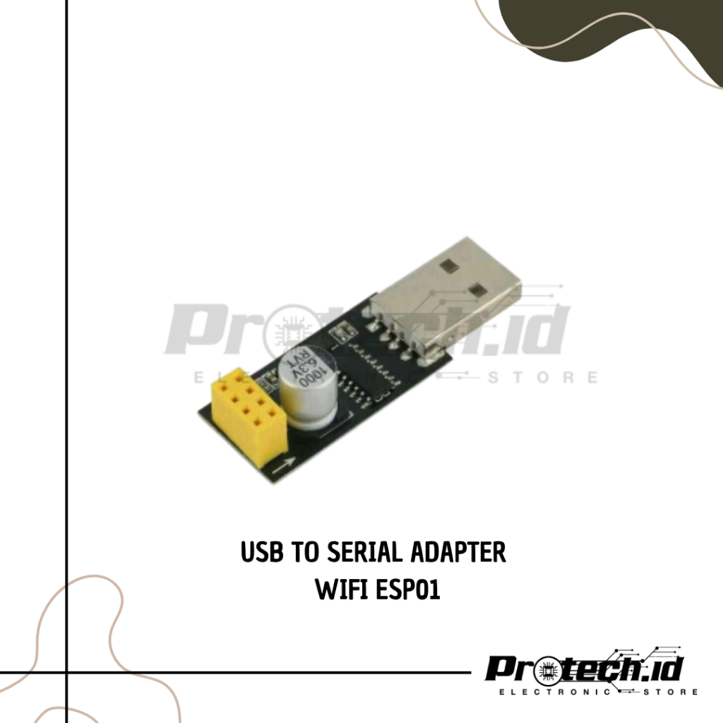 Jual Protech.id USB to Serial Adapter WIFI ESP8266 ESP01 ESP01S CH340 ...