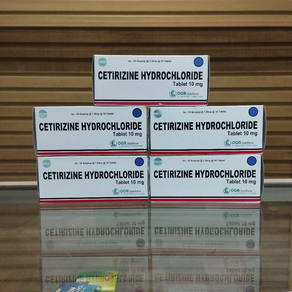 Jual Cetirizine 10mg Sejahtera Box 100 Tablet Expired Jun 2027 | Shopee ...