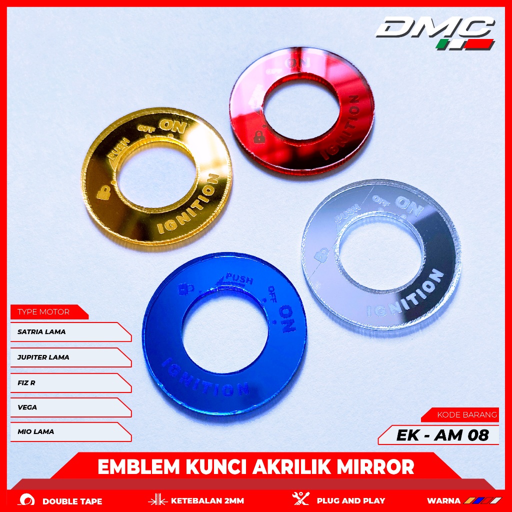 Jual Emblem Kunci Akrilik Motor Fiz R, Vega, Mio Old, Jupiter Old ...