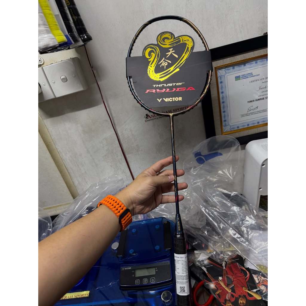 Jual Raket Badminton VICTOR THRUSTER K RYUGA TIAN MING C SET (WUKONG ...