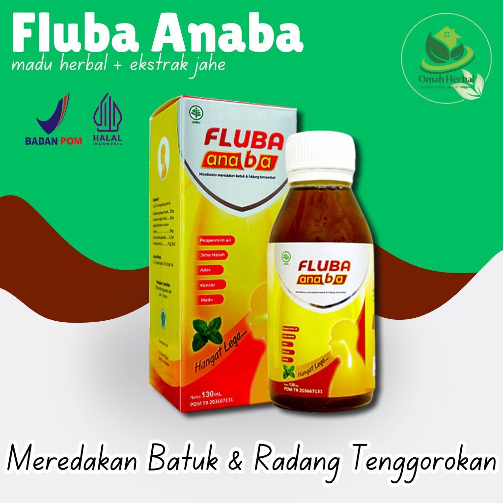 Jual Madu Fluba Anaba - Atasi Radang Tenggorokan, Batuk dan Pilek ...