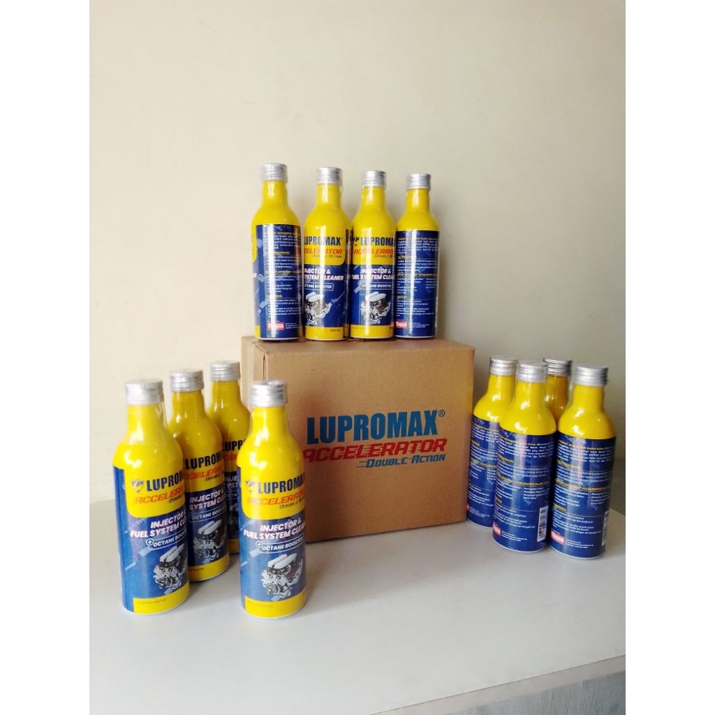 Jual LUPROMAX ACCELERATOR INJECTOR & FUEL SYSTEM CLEANER OCTANE BOOSTER ...