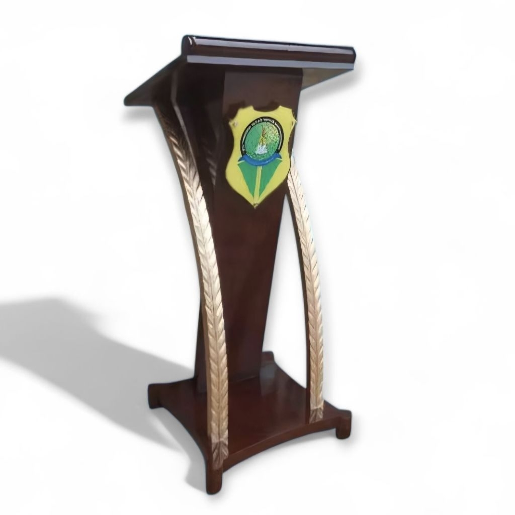 Jual MEJA MIMBAR PODIUM PIDATO PEMERINTAHAN DAN SEKOLAHAN MEWAH MODEL ...